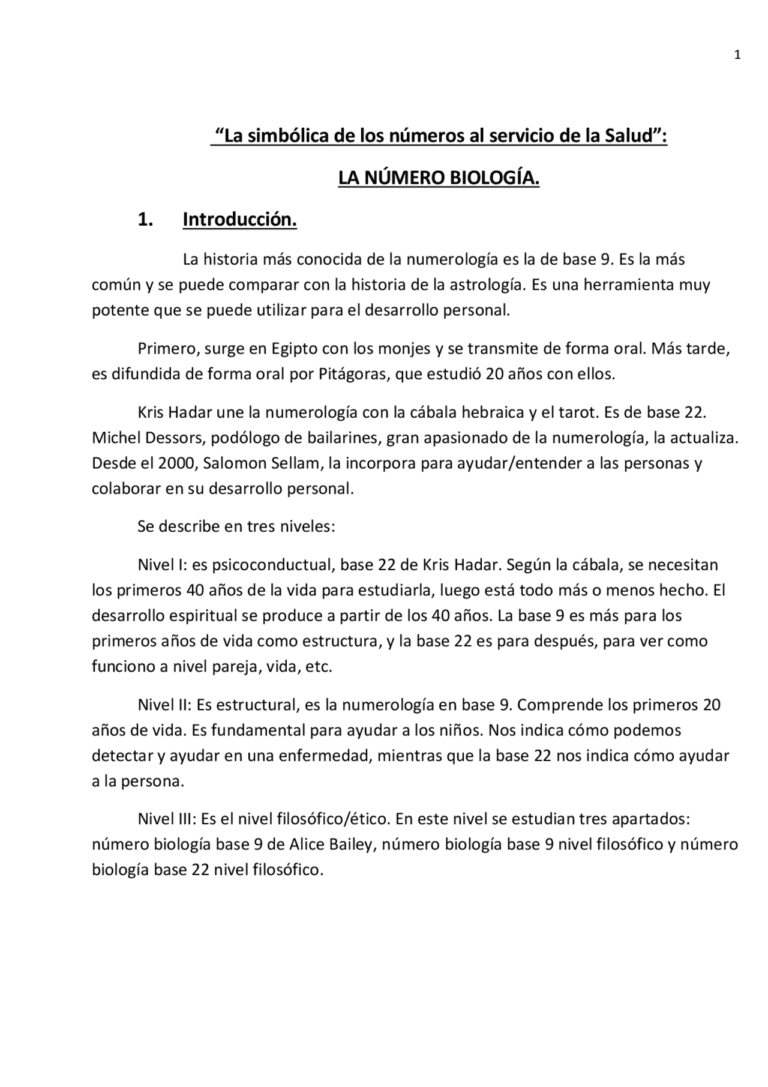 Numerología base 22: El significado de los números en la conexión entre ...